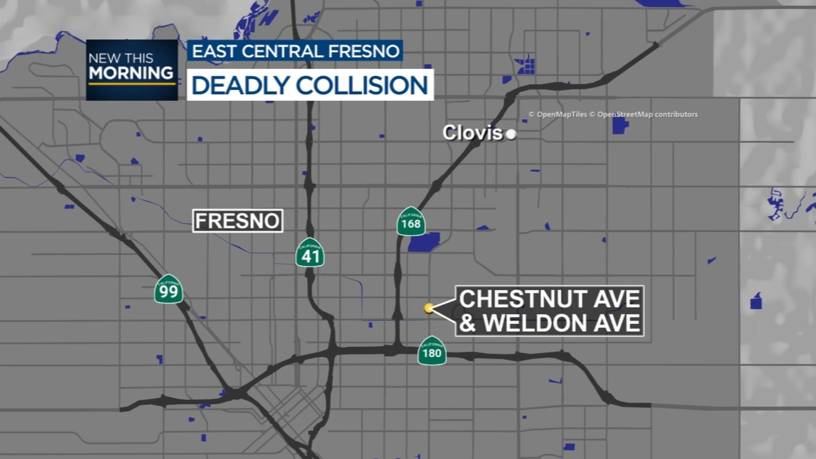 Motorcyclist Killed In Crash In East Central Fresno Police Say Abc30