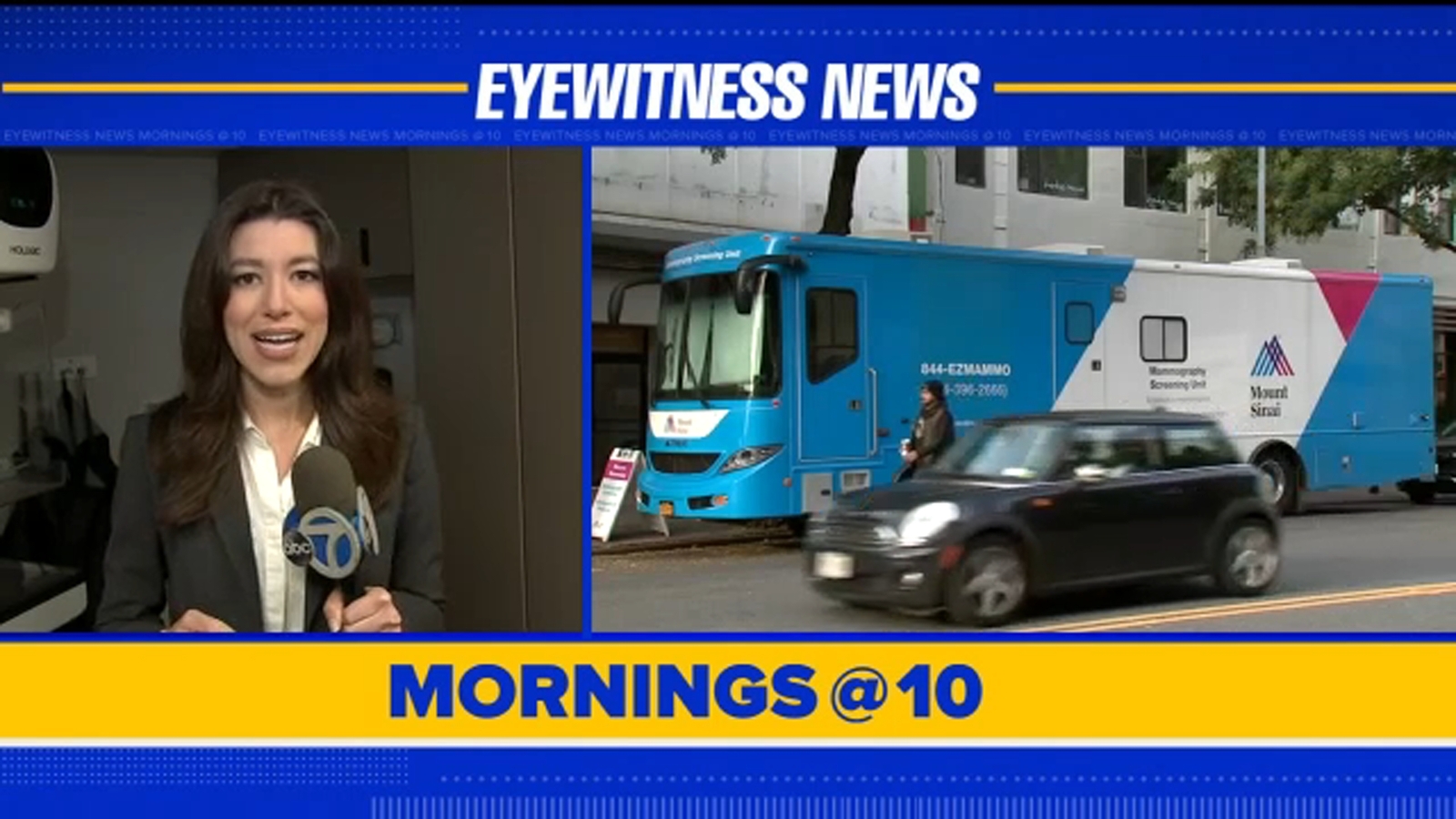 Mammograms available at mobile screening van - ABC7 New York