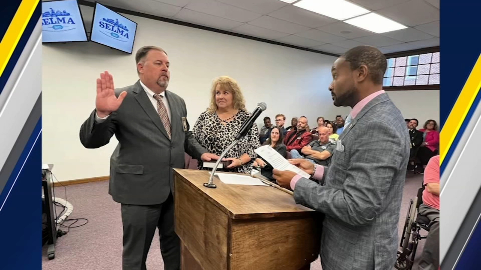 Veteran law enforcement officer sworn in as new Selma police chief ...