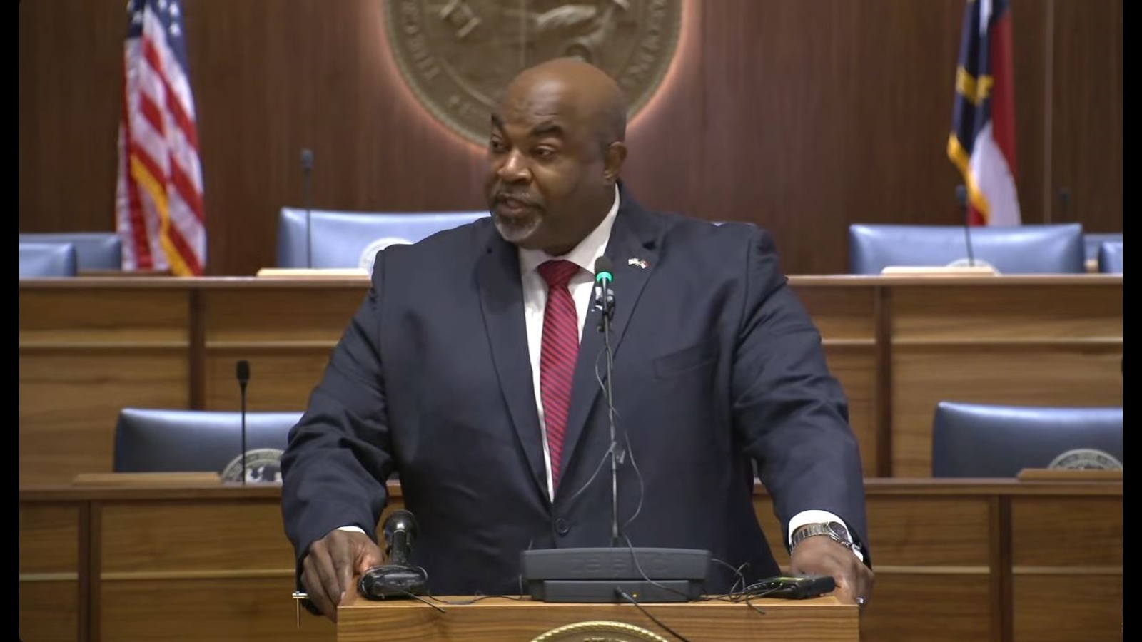 NC politics | Acting Gov. Mark Robinson issues proclamation in support ...