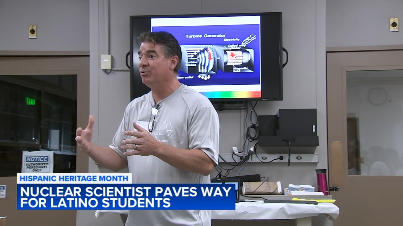 Mexican-American nuclear scientist Michael Kaminski at Lemont Argonne ...