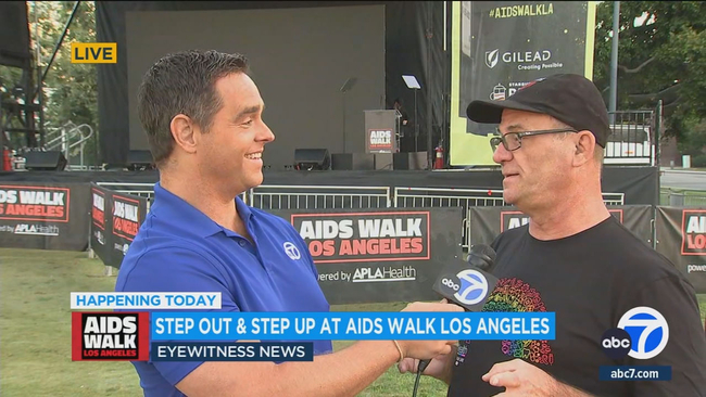 Thousands step out and step up at the 2023 AIDS Walk Los Angeles - ABC7 ...