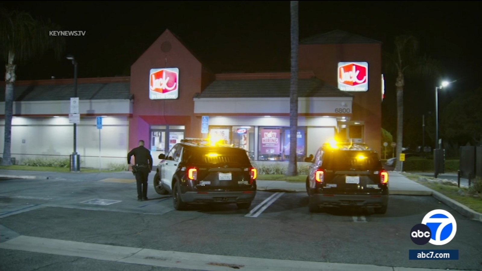 Jack in the Box worker stabbed in Winnetka; suspect at large - ABC7 Los ...