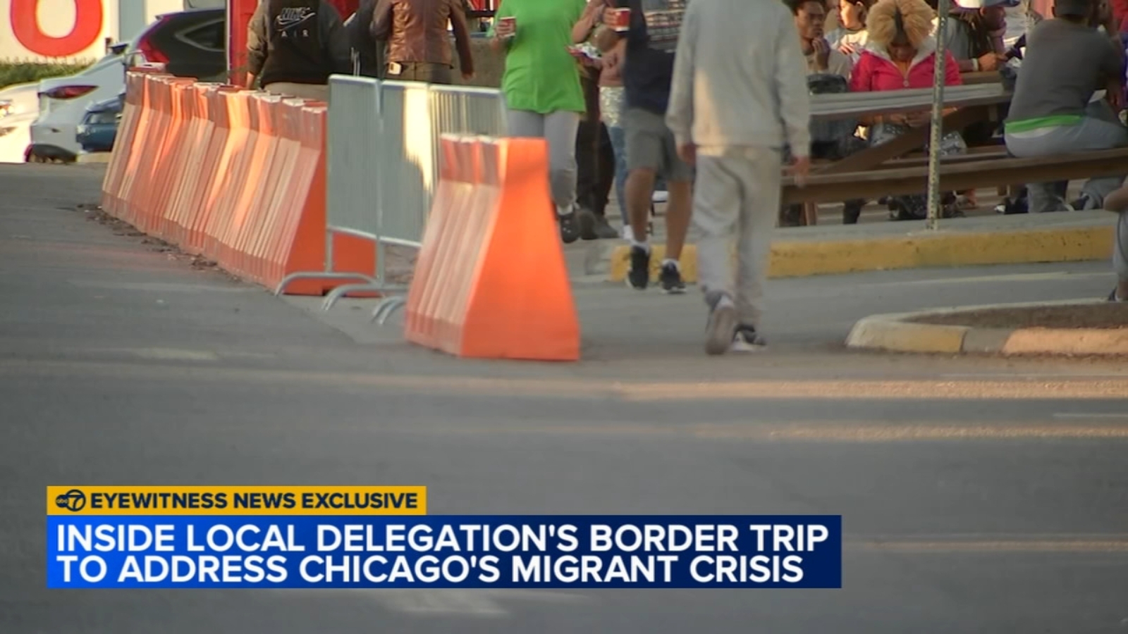 Chicago delegation at U.S.-Texas border warn Texas migrants of city's ...