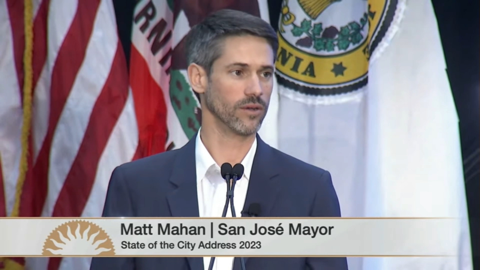 San Jose Mayor Matt Mahan delivers his 1st State of the City address ...