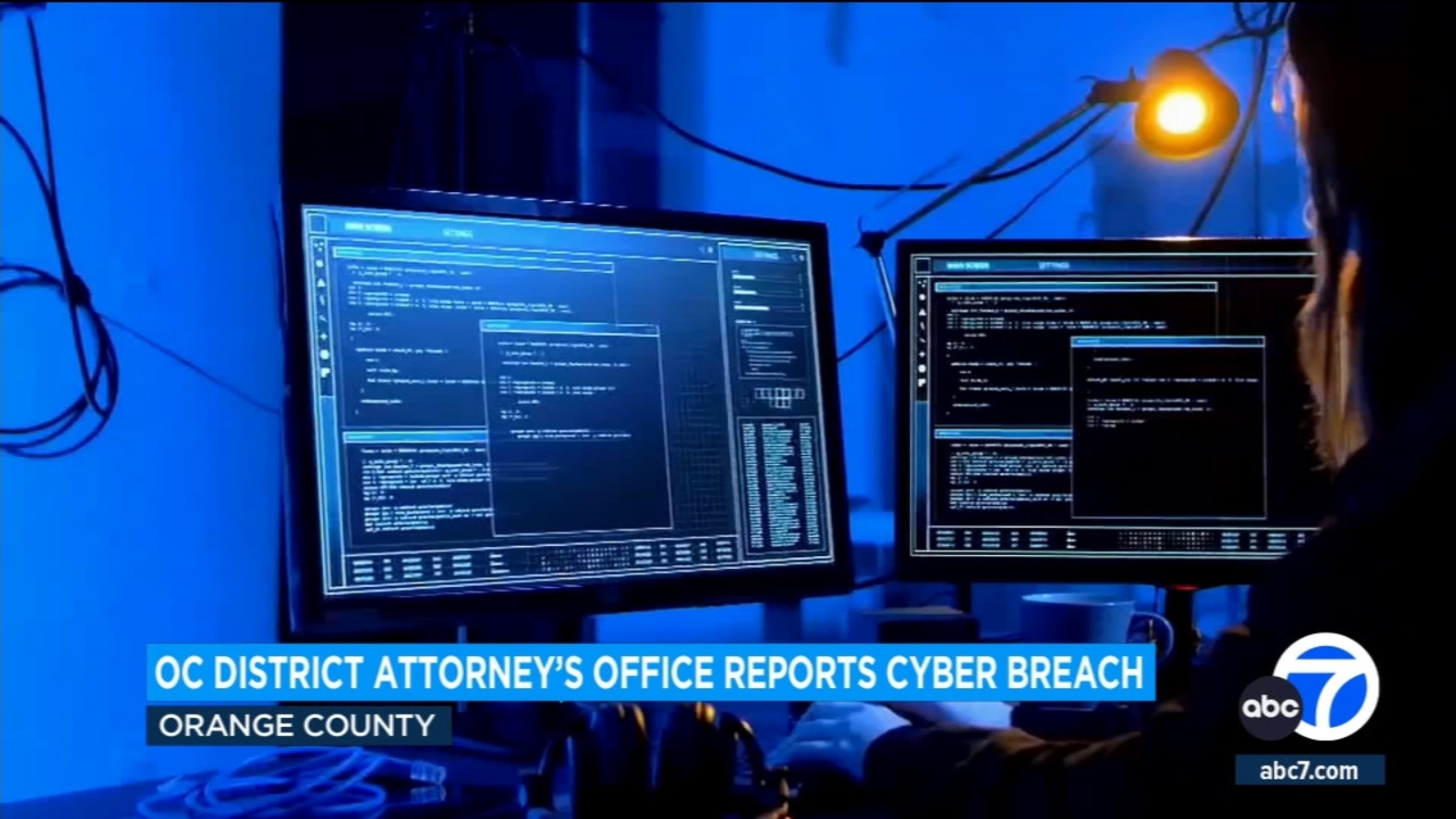 Orange County DA's Office reports cyber breach - ABC7 Los Angeles