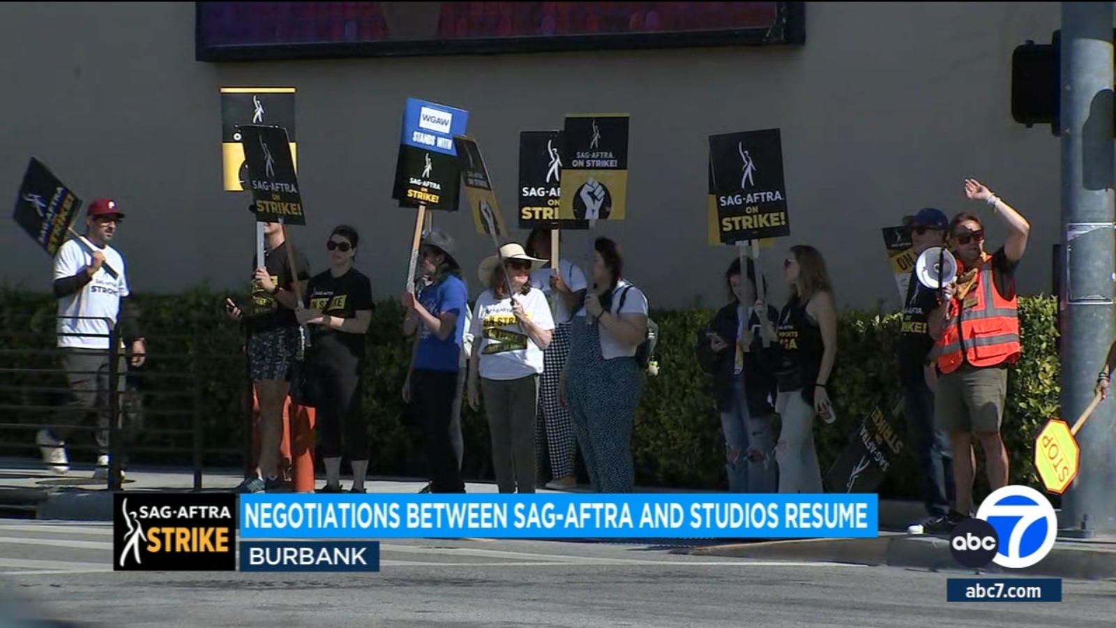 Actors, studios to resume talks Tuesday; first lady Jill Biden ...