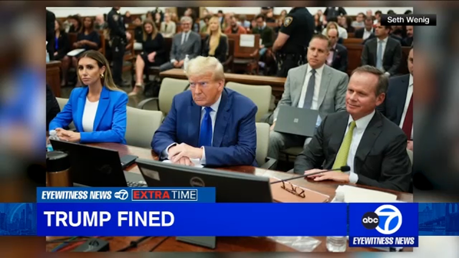 Extra Time Donald Trump Fined 10k For Gag Order Violation Mike