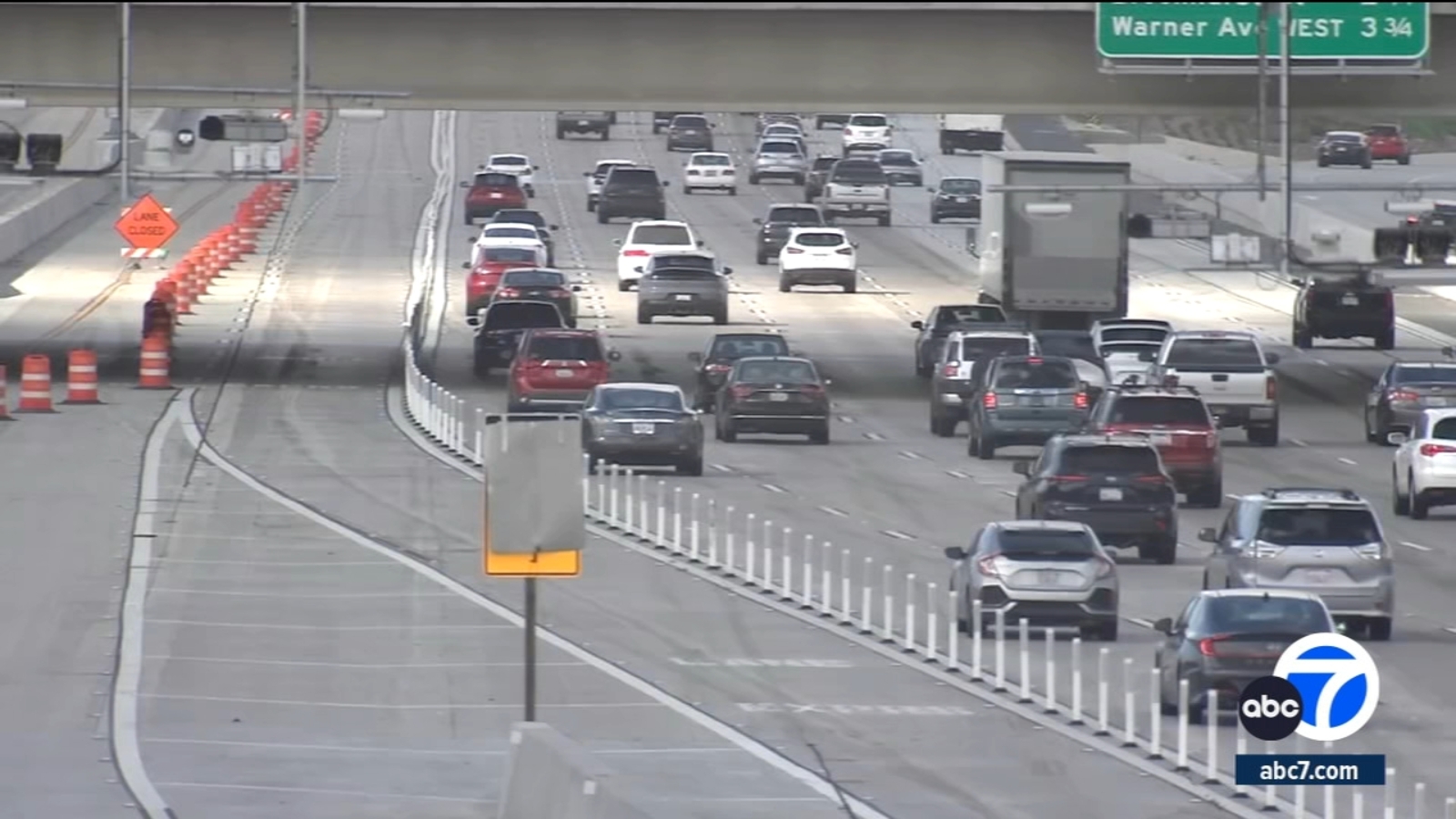 Orange County's new express lanes on 405 Freeway nearing completion ...