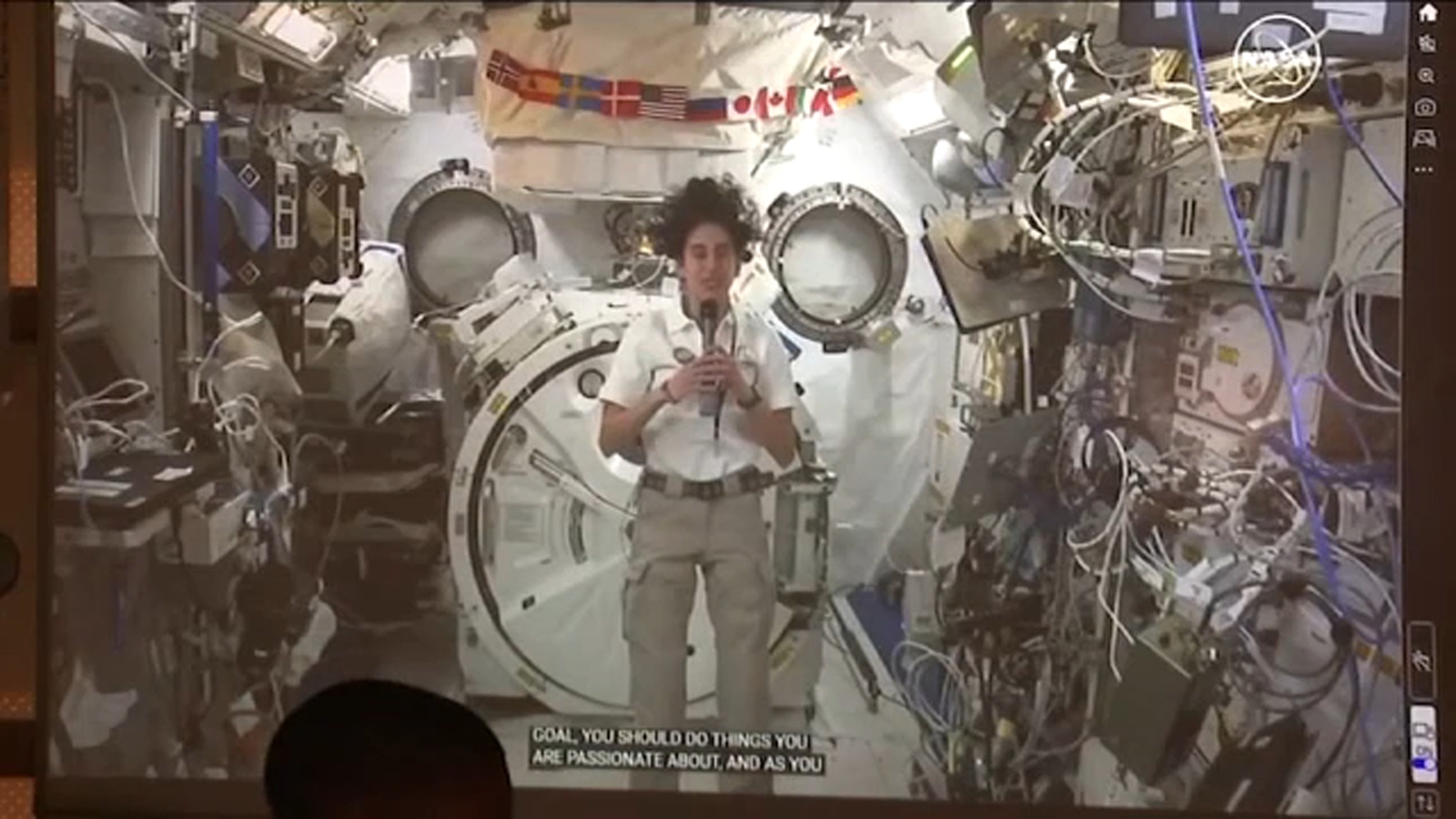 Astronaut from Long Island answers students' questions from ...