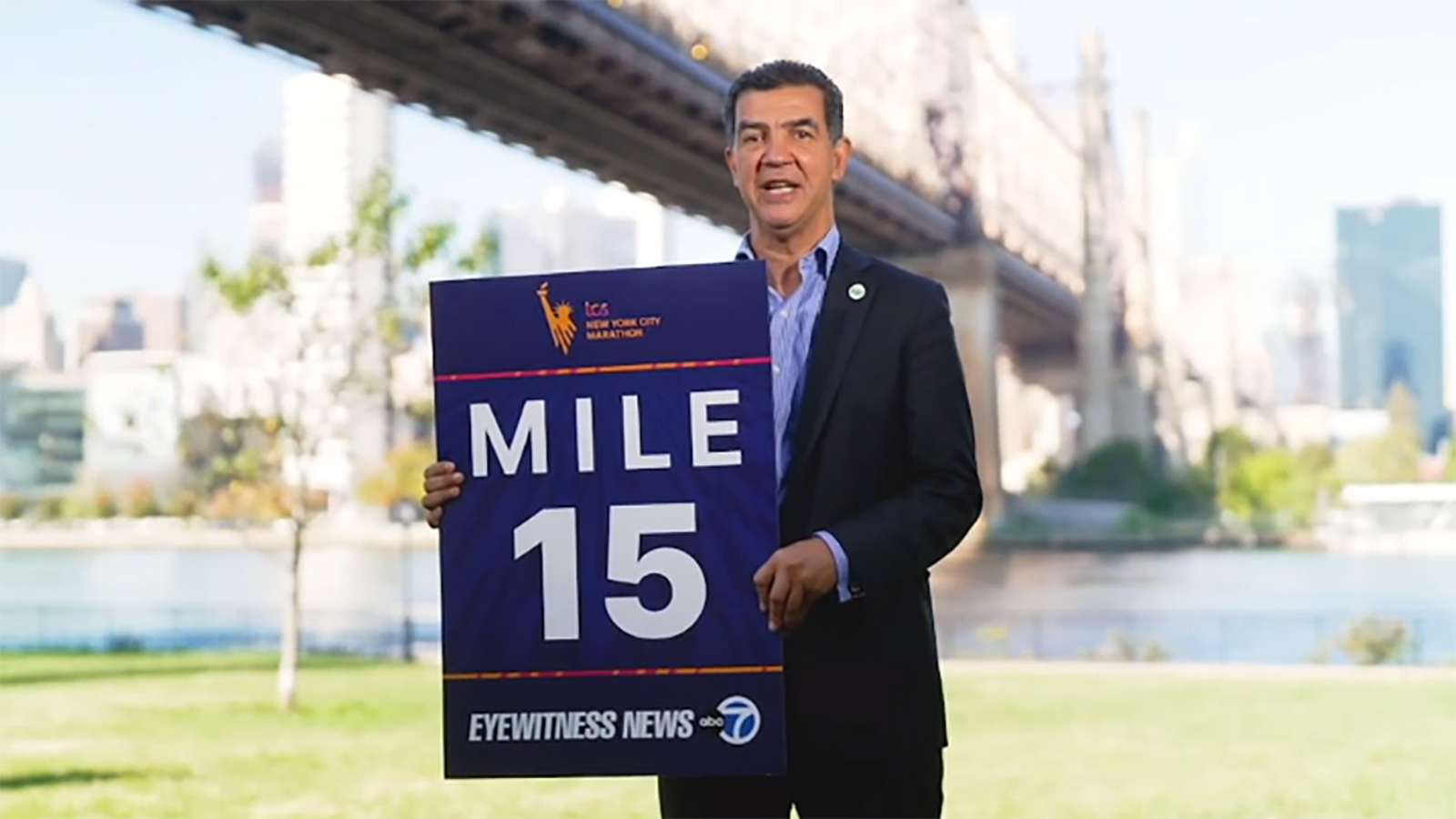2023 TCS New York City Marathon- Mile 15 - ABC7 New York