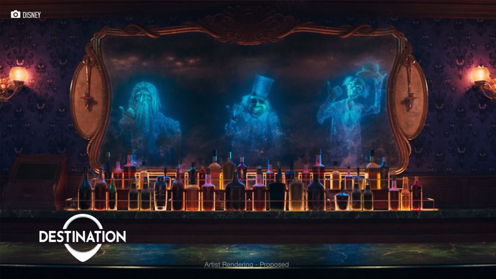 Disney reveals Haunted Mansion bar coming to new Treasure ship - ABC7 Chicago