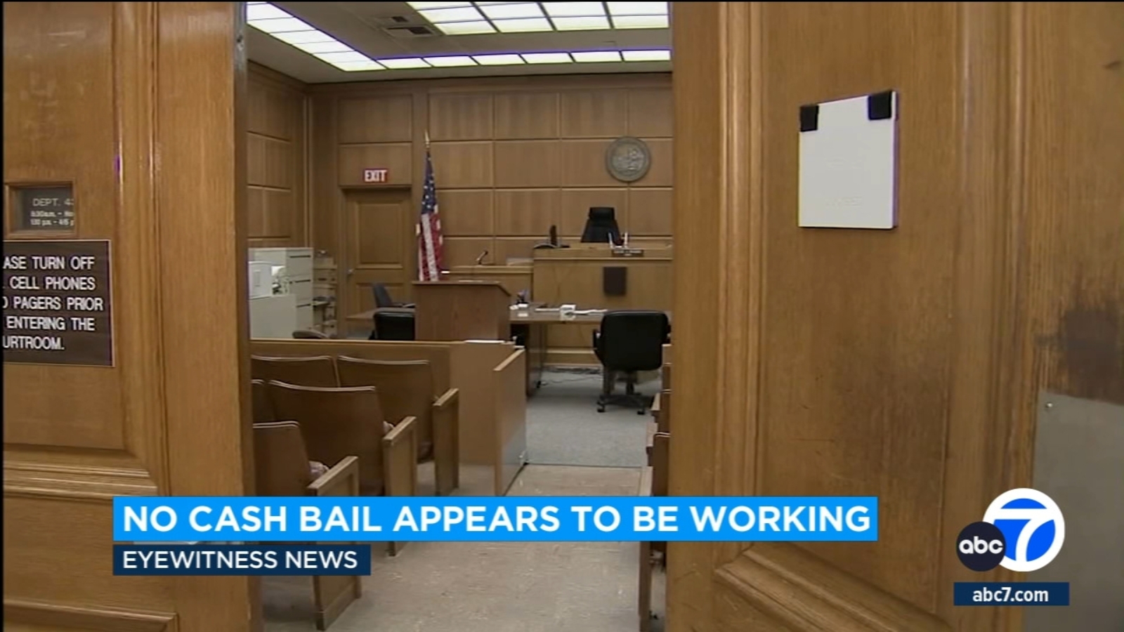 Assessing the new zero-bail system in Los Angeles County with 3 weeks ...