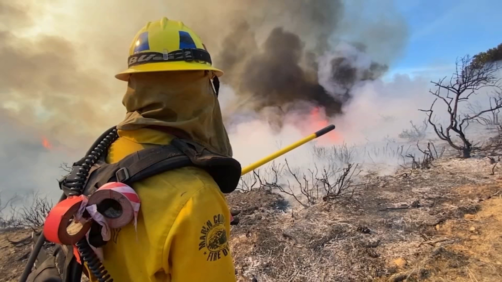 North Bay controlled burn creates hazy conditions for second day - ABC7 ...