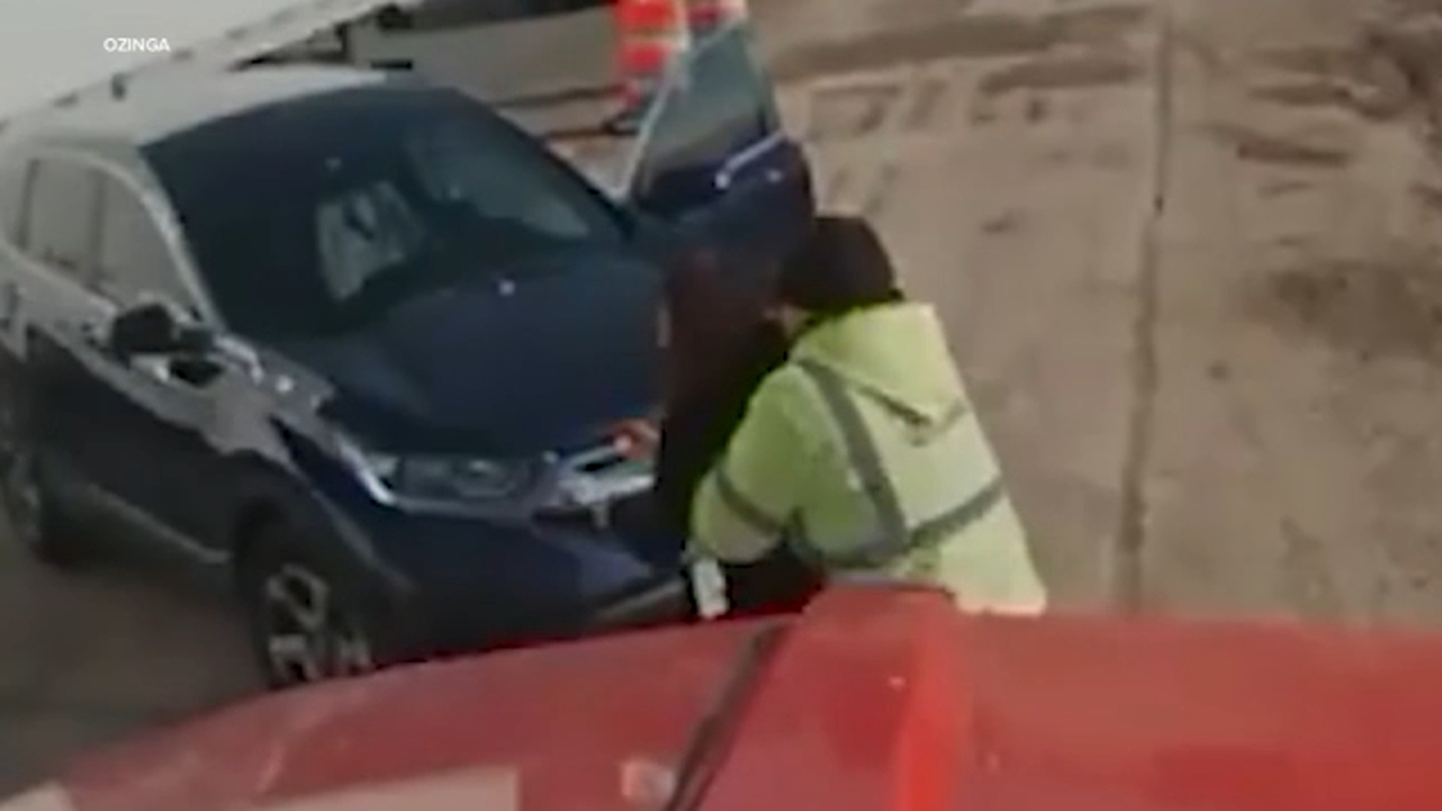 Ozinga truck driver and retired Army sergeant Jeff Hanus saves choking ...