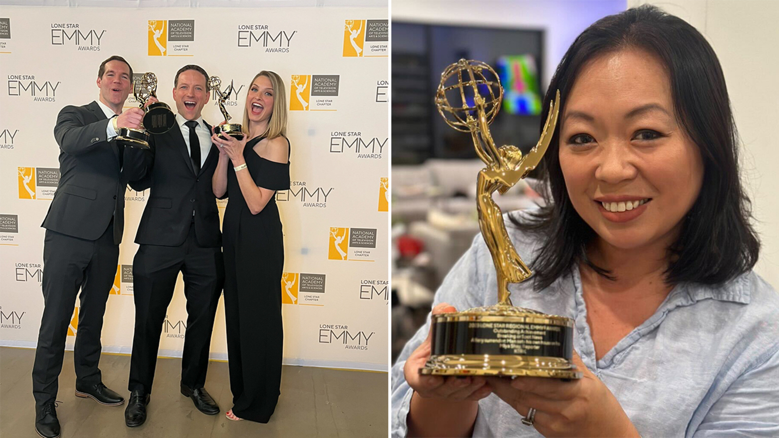 Lone Star Emmys 2023: ABC13 KTRK takes home 6 regional EMMY Awards - ABC13 Houston