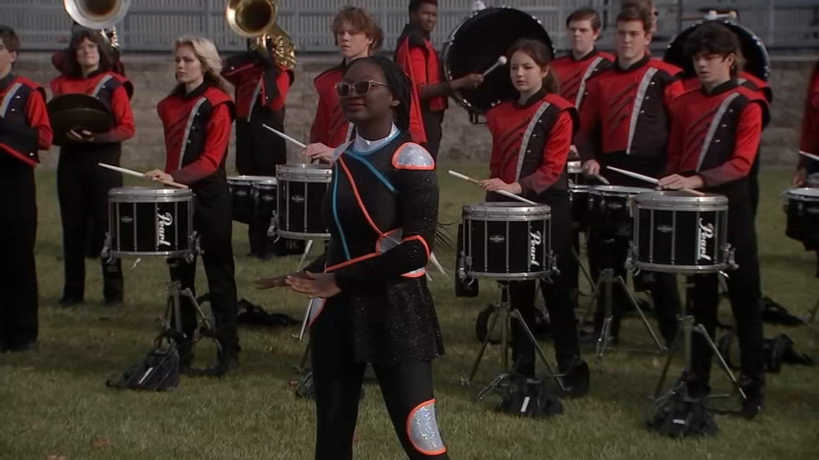 Kingsway Regional High School marching band prepares for 6abc Dunkin ...