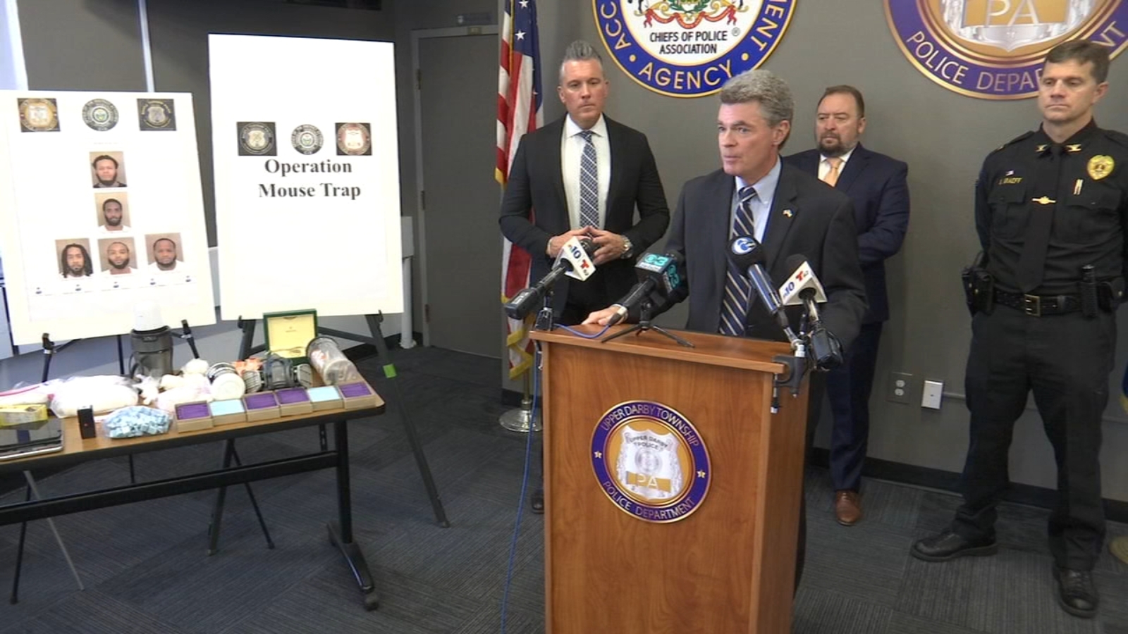 District Attorney Jack Stollsteimer announces major drug trafficking ...