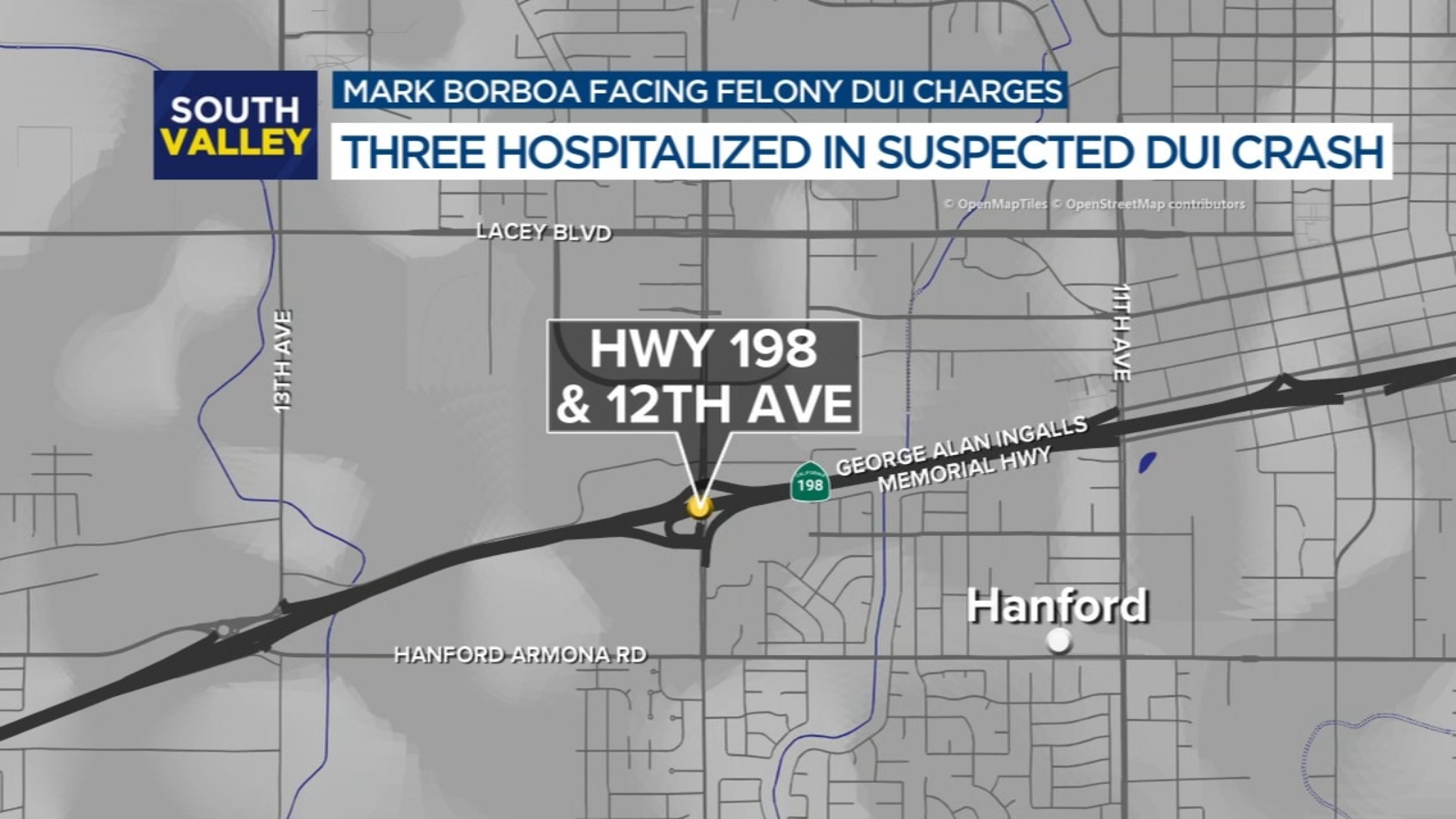 1 Man 2 Teens Hospitalized In Suspected Dui Crash In Hanford Abc30