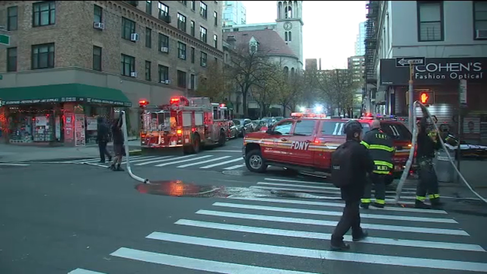 Upper West Side fire seriously injures 2 people, lithium-ion batteries ...