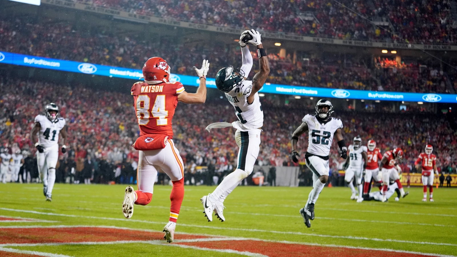 Jalen Hurts leads second-half rally as Eagles beat Chiefs 21-17 in Super Bowl rematch - 6abc ...