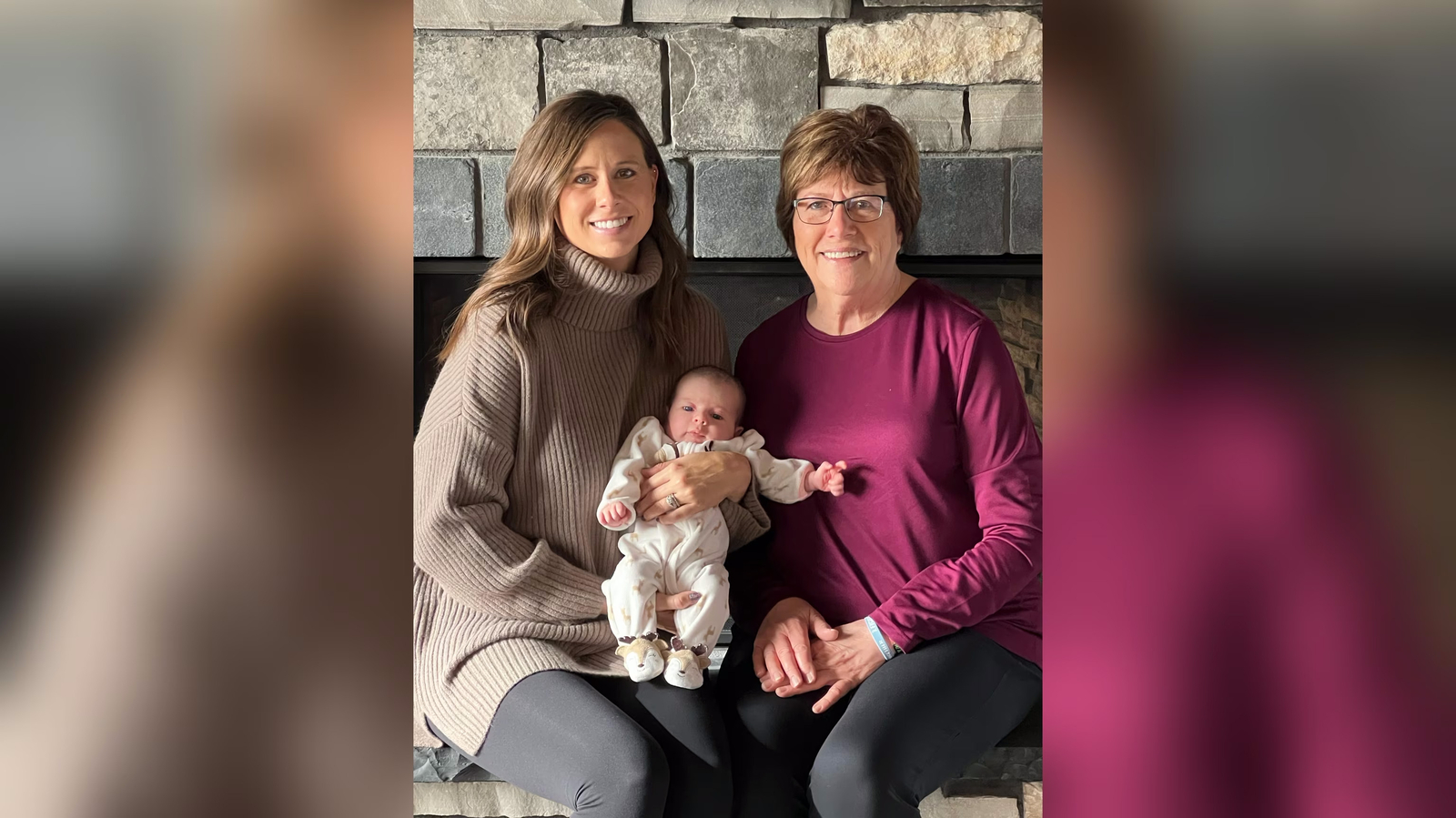 Grandmother, mother and granddaughter share the same birthday. Three ...