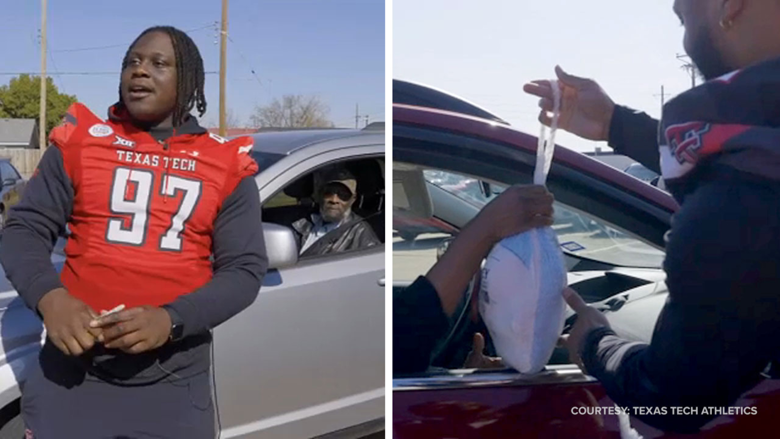 Texas Tech NIL money turkeys: Houston native Tony Bradford uses own ...