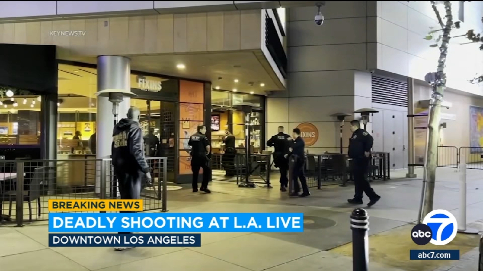 LA Live shooting: Man killed in shooting at Fixins Soul Kitchen ...