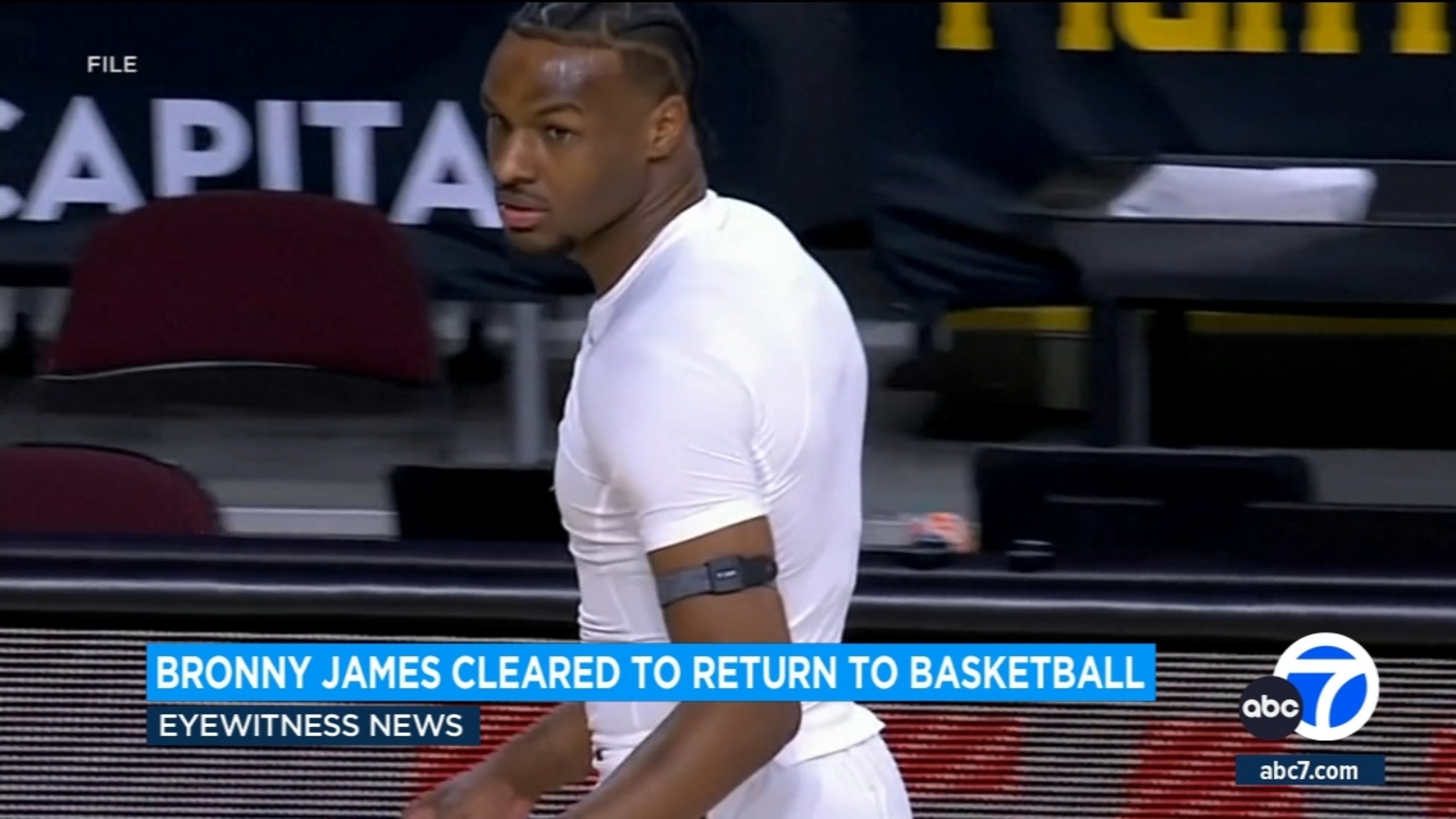 Bronny James cleared to play after suffering cardiac arrest at summer workout - ABC13 Houston