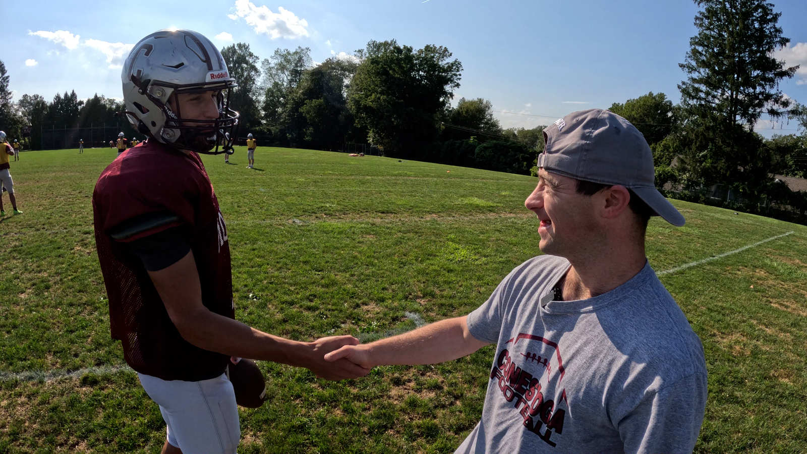 Pa. football coach shines bright for generations of team members - ABC7 ...