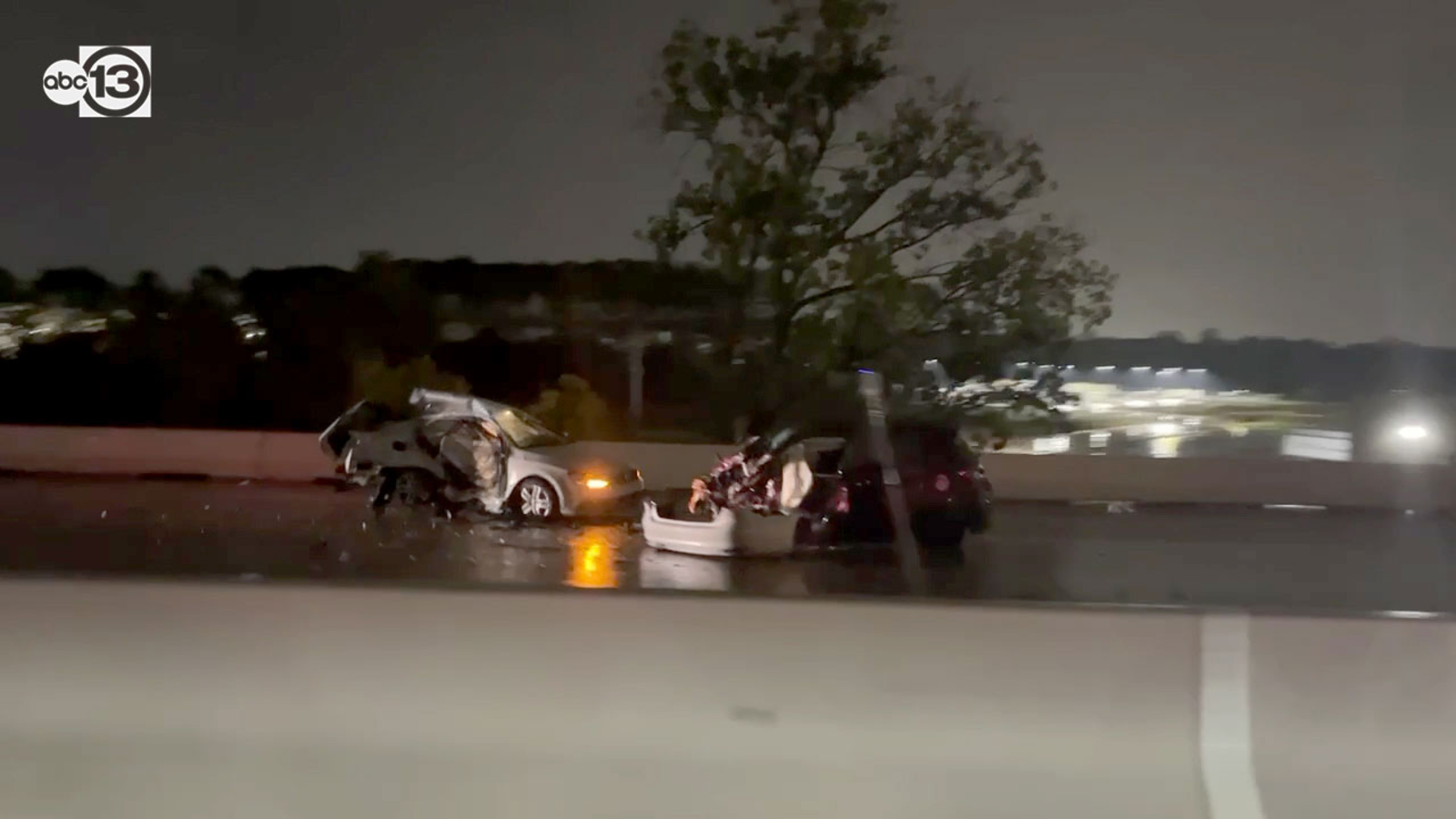 Hardy Toll Road northbound near North Beltway reopened hours after ...