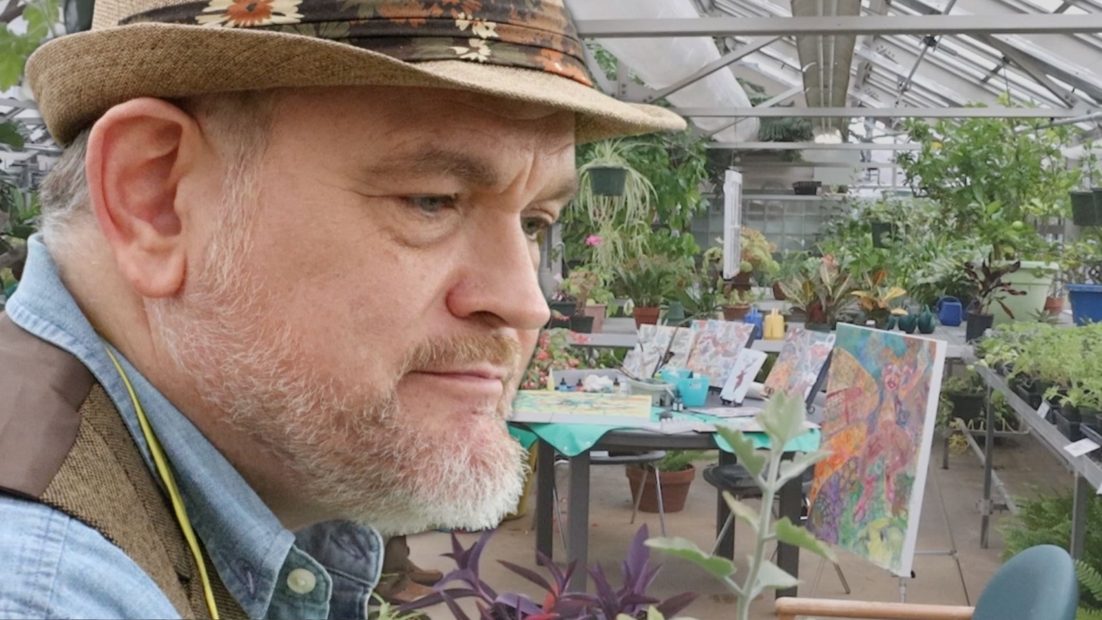 Philly artist with genetic disability inspires patients at Bryn Mawr ...