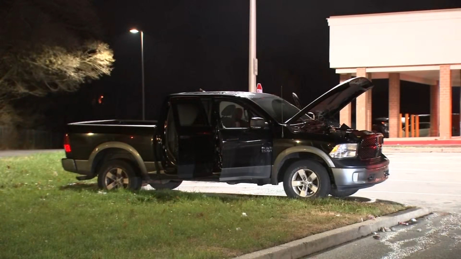 Police investigating pickup truck fire at Penrose Plaza Shopping Center ...