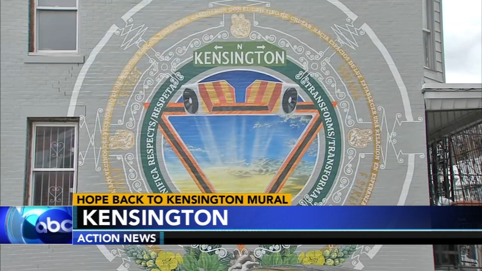 Artist José Ortiz-Pagán unveils newest installment of "Hope Back to Kensington" project on North ...