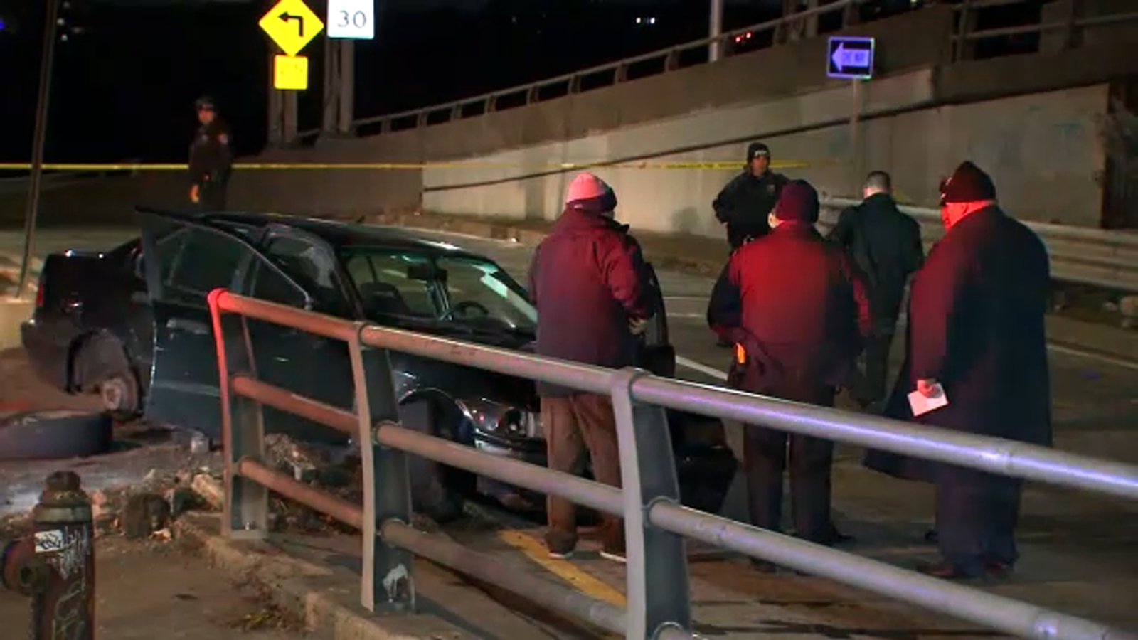 Police-involved shooting in Washington Heights at scene of car crash ...