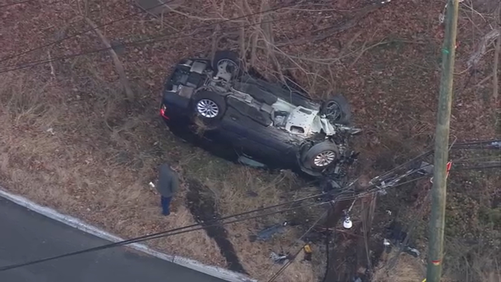 Police pursuit ends with crash of stolen Range Rover on Route 17 in ...