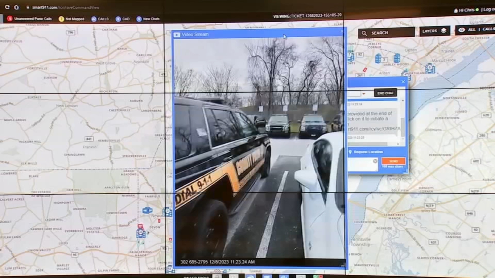 Police in New Castle County set to implement 911 video stream option ...