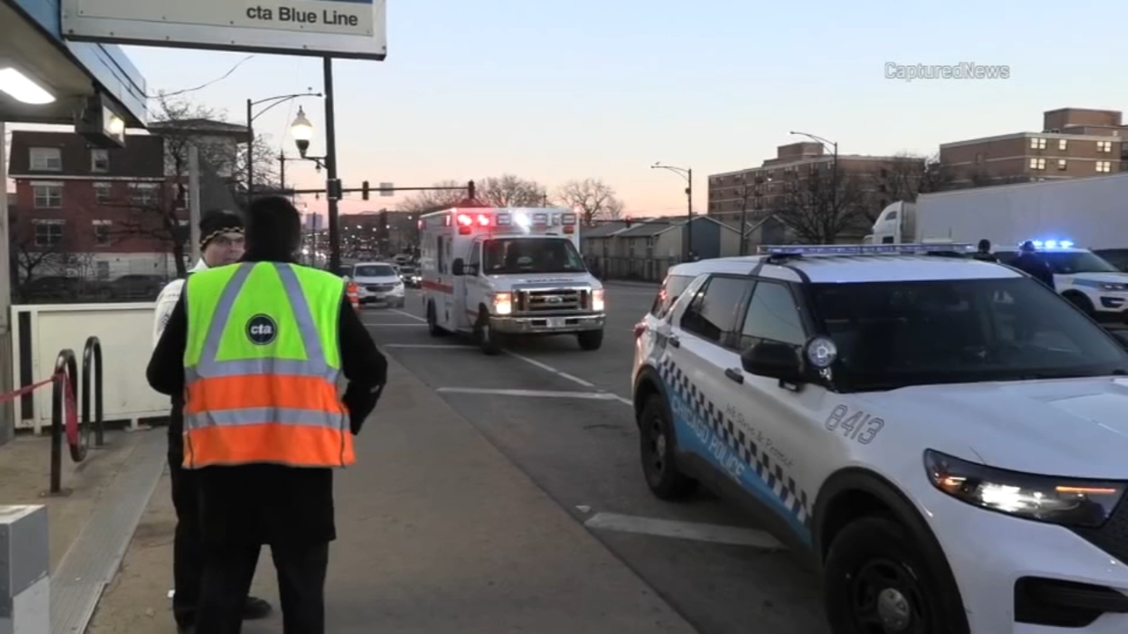 Chicago shooting: Boy, 16, shot near CTA Blue Line Western Station on ...
