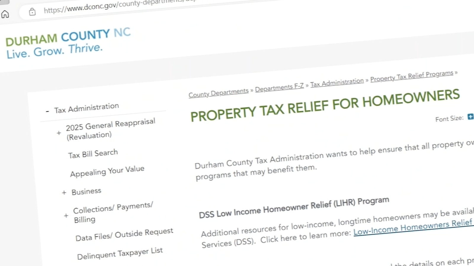 Durham County's Low Income Homeowners Relief program delayed, processing applications as quickly ...