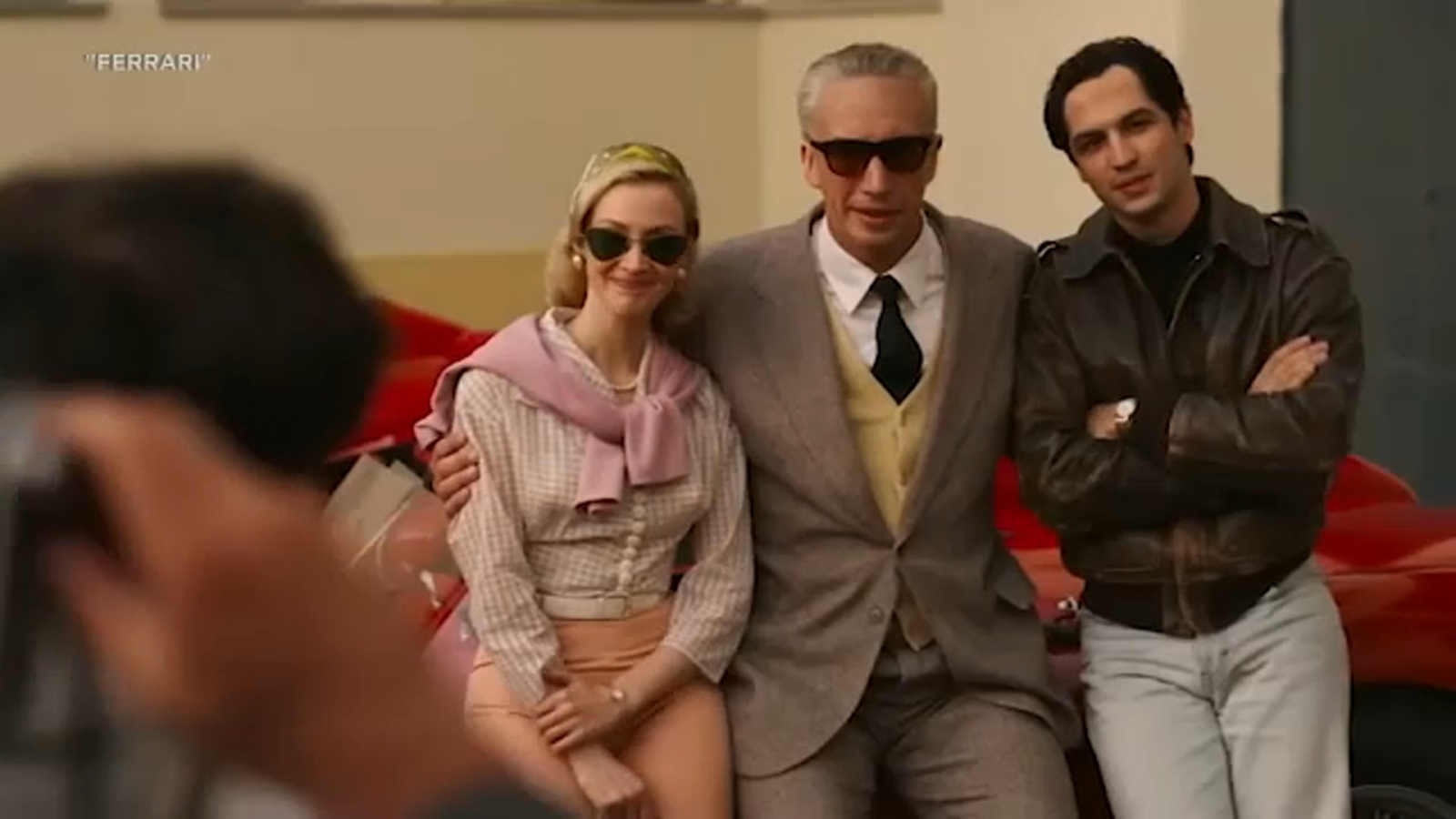 'Ferrari' cast steps into high gear for red carpet fun at new film's LA ...