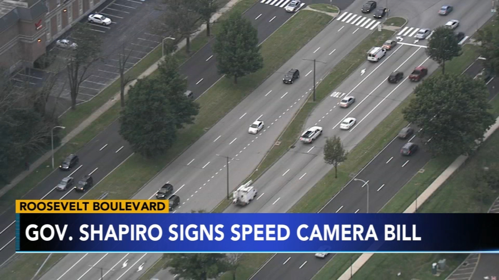 Governor Shapiro signs bill making speed cameras along the Roosevelt ...