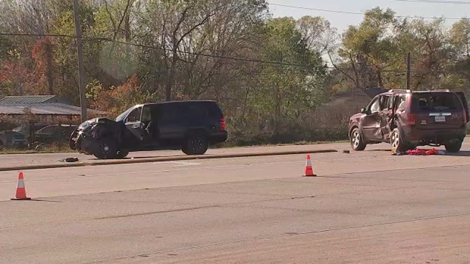 Child ejected from car during major crash on Highway 6 and Linda Street ...