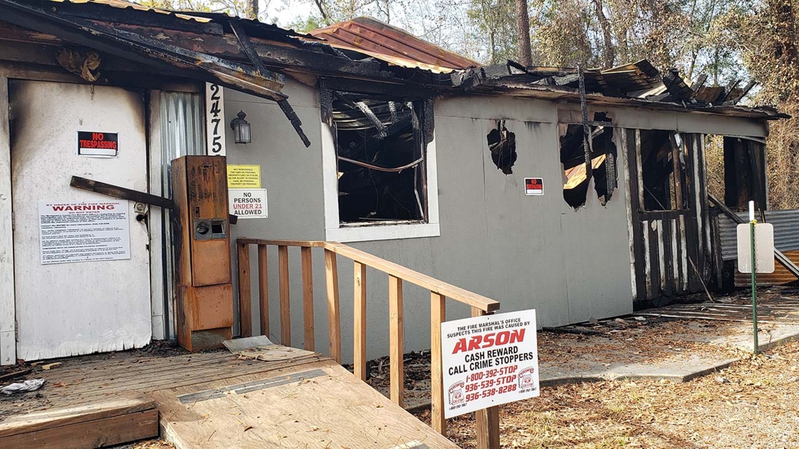 Montgomery County business fire: Authorities looking to find who set ...