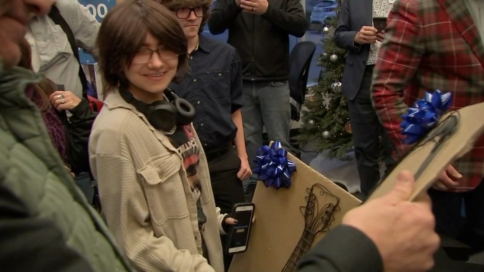 Erynn, 14, in Cape May, New Jersey receives music studio form Subaru of ...