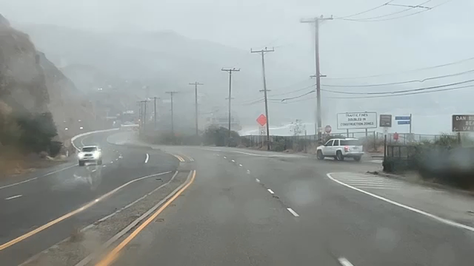 Lightning prompts temporary closure of Malibu beaches - ABC7 Los Angeles