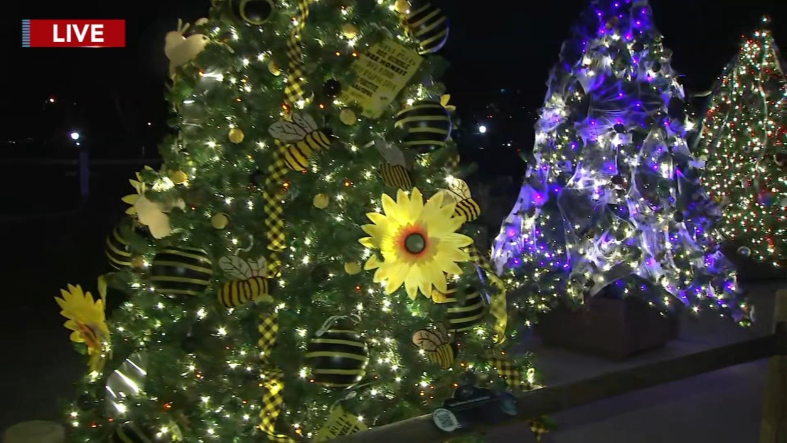 LumiNature's 'Our Neck of the Woods' features dazzling decorated trees ...