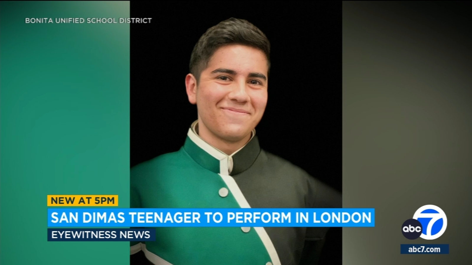 Bonita High School drum major to perform in London New Year's Day ...