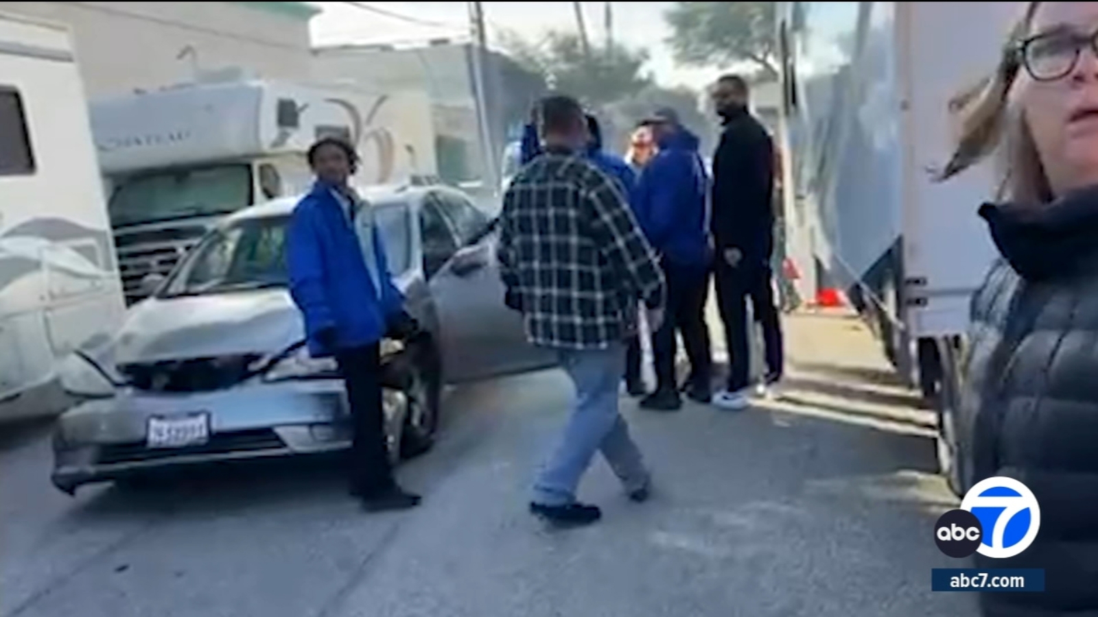 21-year-old woman arrested after crashing into barricade along Rose ...