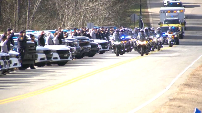 Philip Dale Nix killed | Funeral for fallen Greensboro police sergeant ...