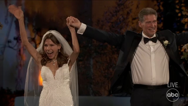 'The Golden Bachelor' Gerry Turner and Theresa Nist marry on live TV ...